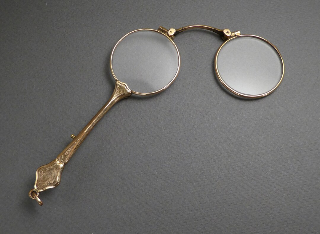 Gold Filled Lorgnette C 1900 - Etsy