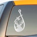 Louisiana Duck, Fish, & Deer Fleur De Lis Decal/sticker ANY Size - Etsy
