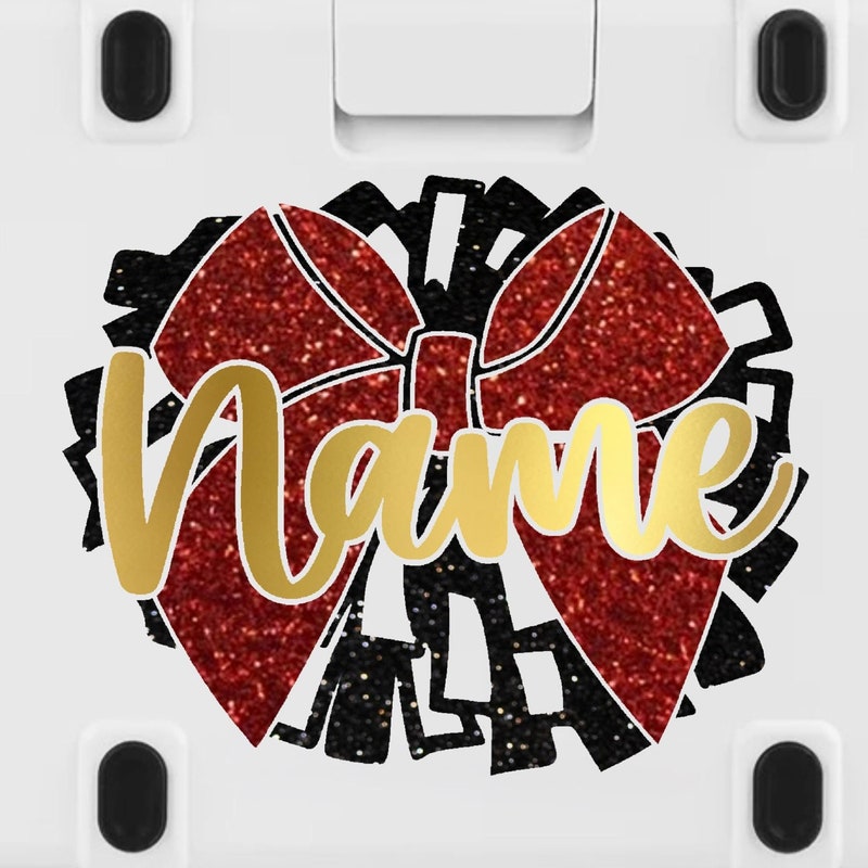 Cheerleader Decal - Etsy