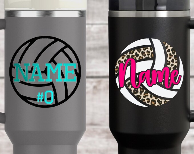 Custom Volleyball Sticker/decal (ANY Size!) - Etsy