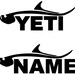 Custom Yeti Tarpon Fish Decal ANY Size - Etsy