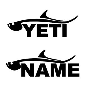 Custom Yeti Tarpon Fish Decal ANY Size - Etsy