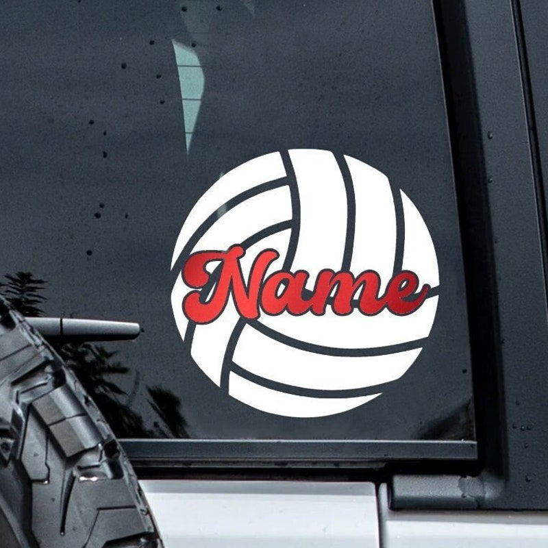 Volleyball Stickers - Etsy