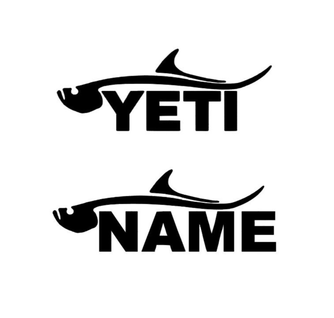 Custom Yeti Tarpon Fish Decal ANY Size - Etsy