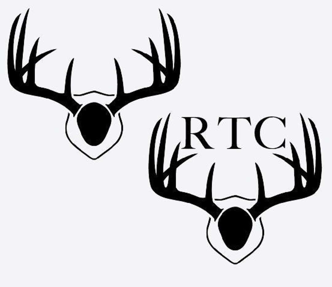 Custom Deer Mount Decal/sticker (ANY Size!) - Etsy