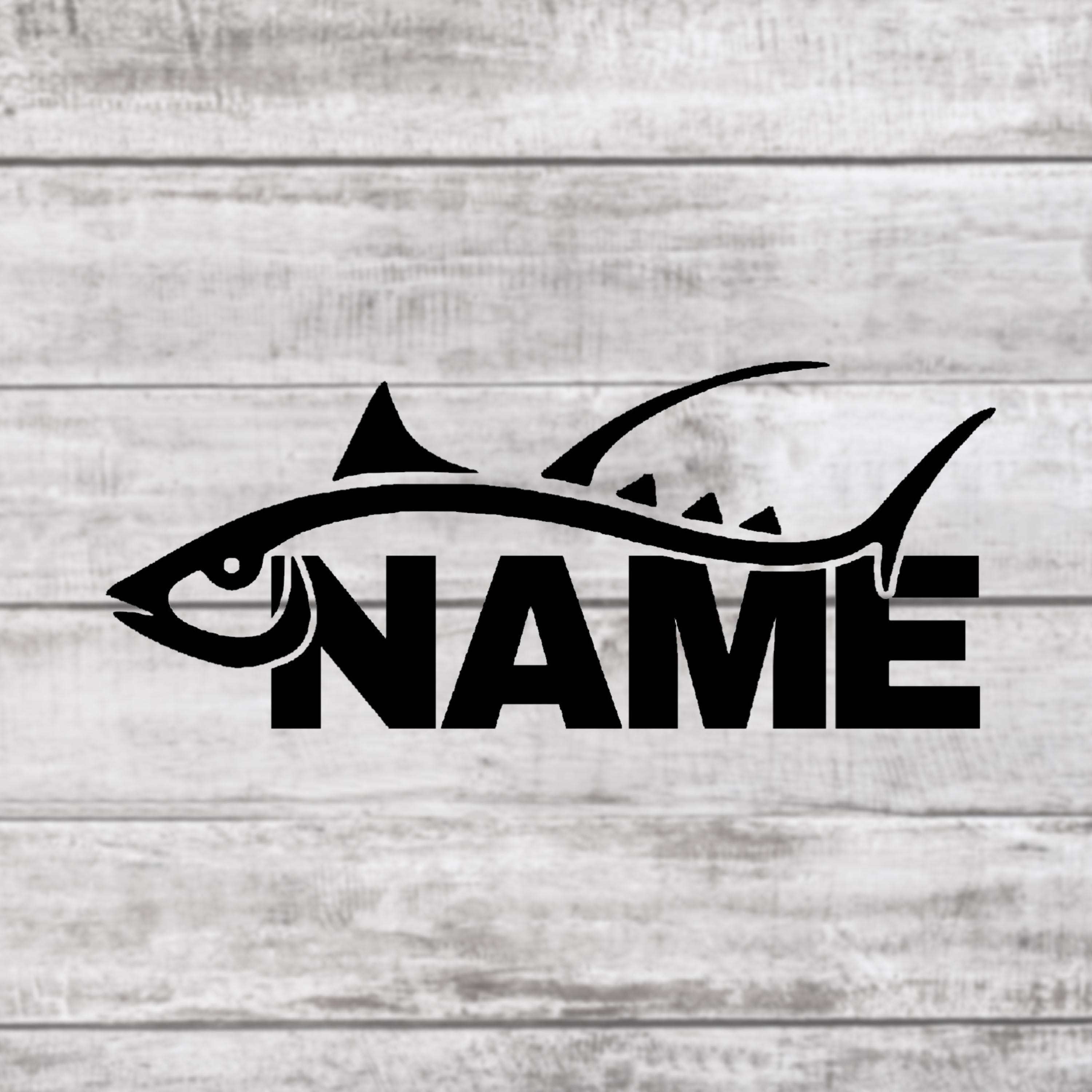 Custom Yeti Yellowfin Tuna Fish Decal/sticker (ANY Size!) | Custom ...