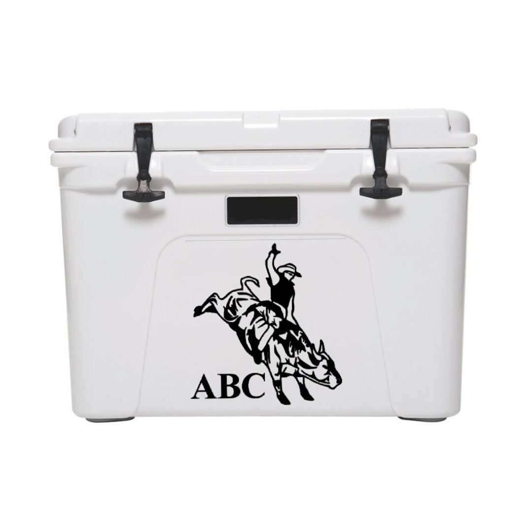 Custom Bull Rider Outline Decal/sticker (ANY Size!) - Etsy