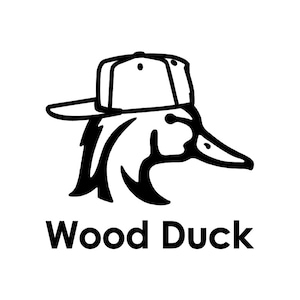 Mallard or Wood Duck With Snapback Backwards Hat Decal/sticker ANY Size ...