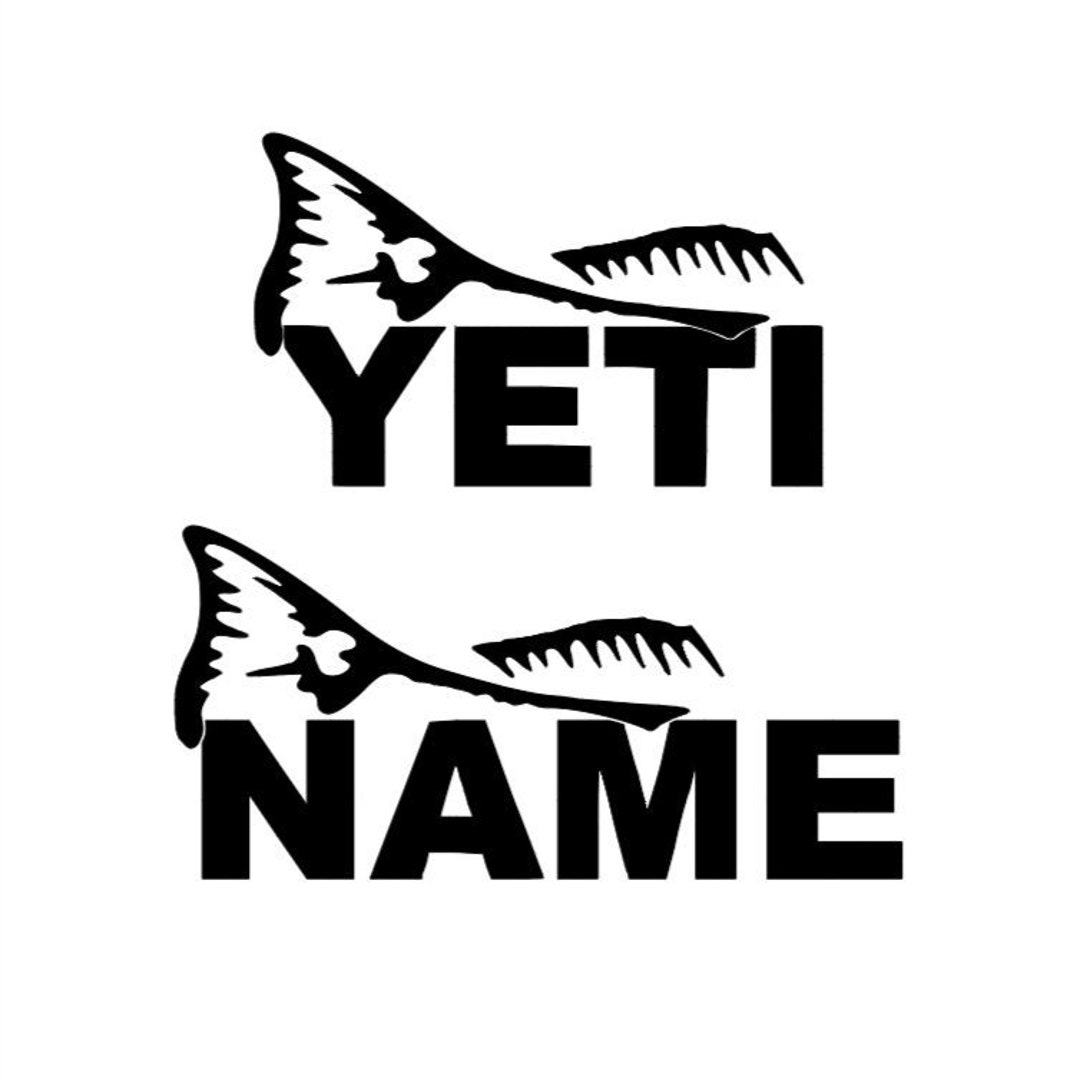 Custom Yeti Redfish/red Drum Decal ANY Size - Etsy