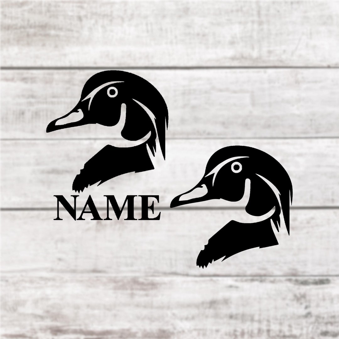 Wood Duck Drake Decal/sticker (ANY Size!) - Customizable! - Etsy