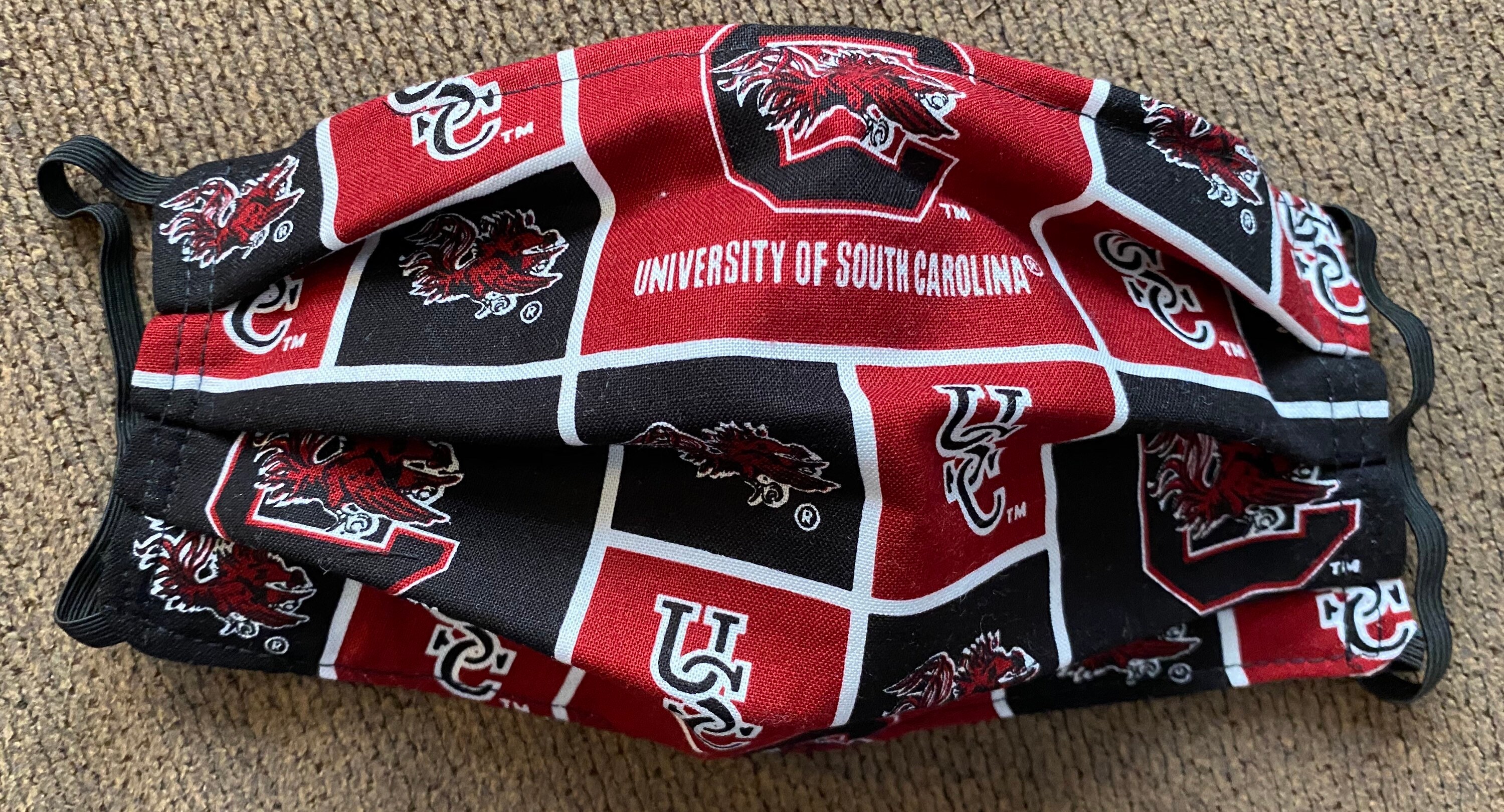 University of South Carolina Face Mask - Etsy