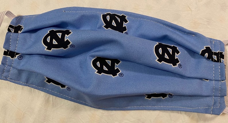 University of North Carolina Face Mask - Etsy