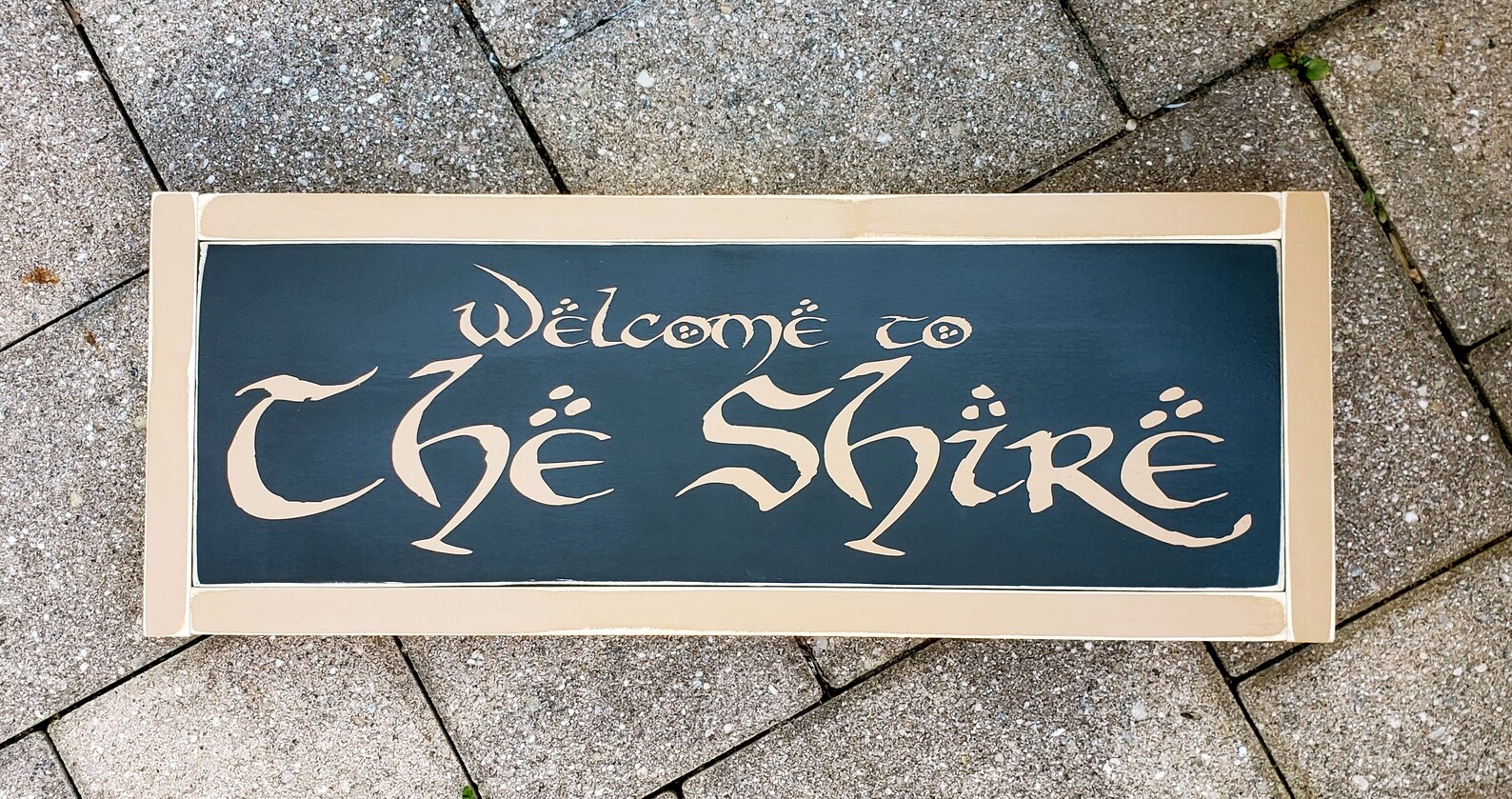 Welcome to the Shire Lord of the Rings Sign Small LOTR | Etsy