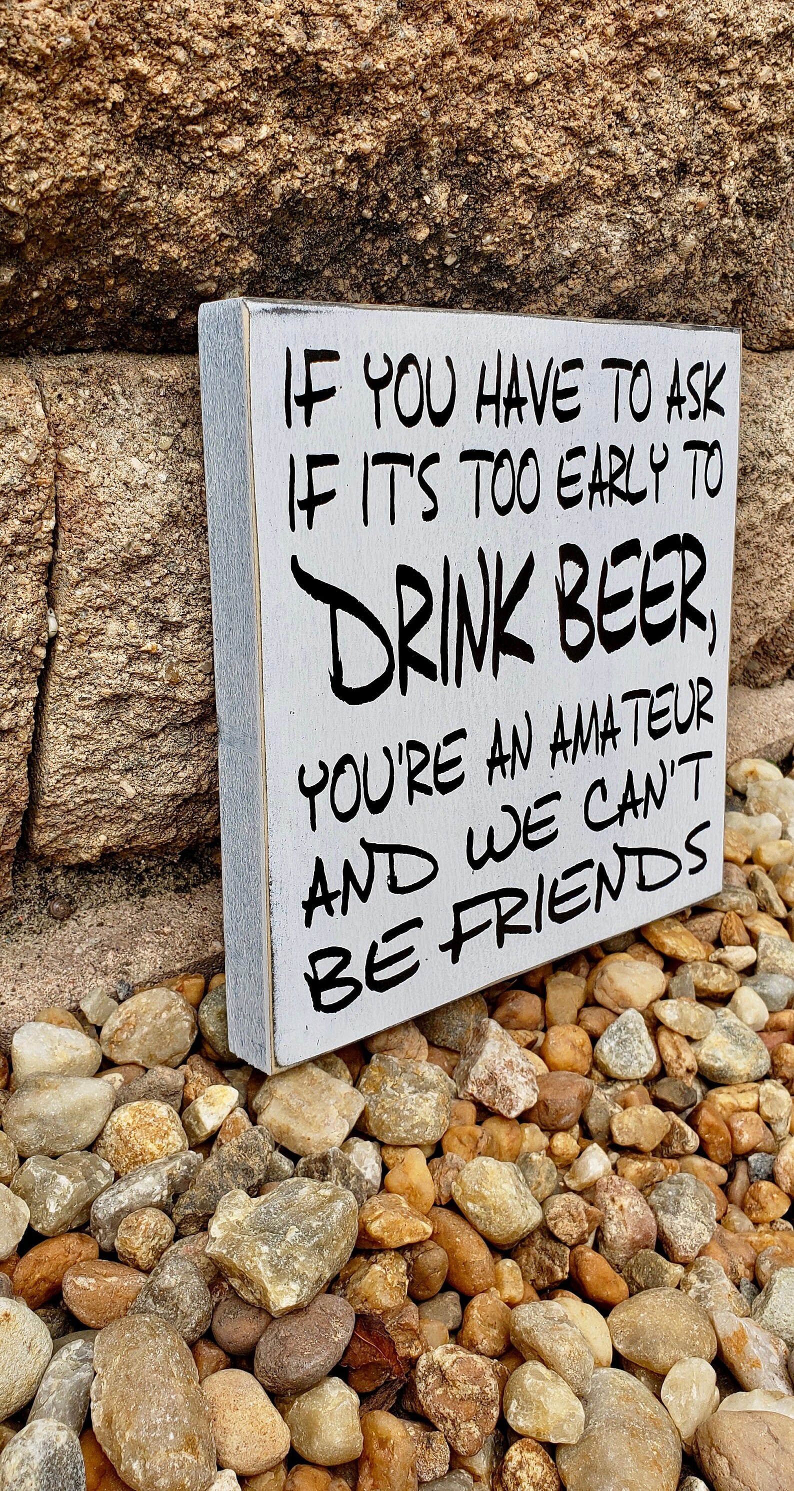 Drink Beer, Funny, Bar Sign, Home Bar Sign, Beer Sign, Father's Day ...