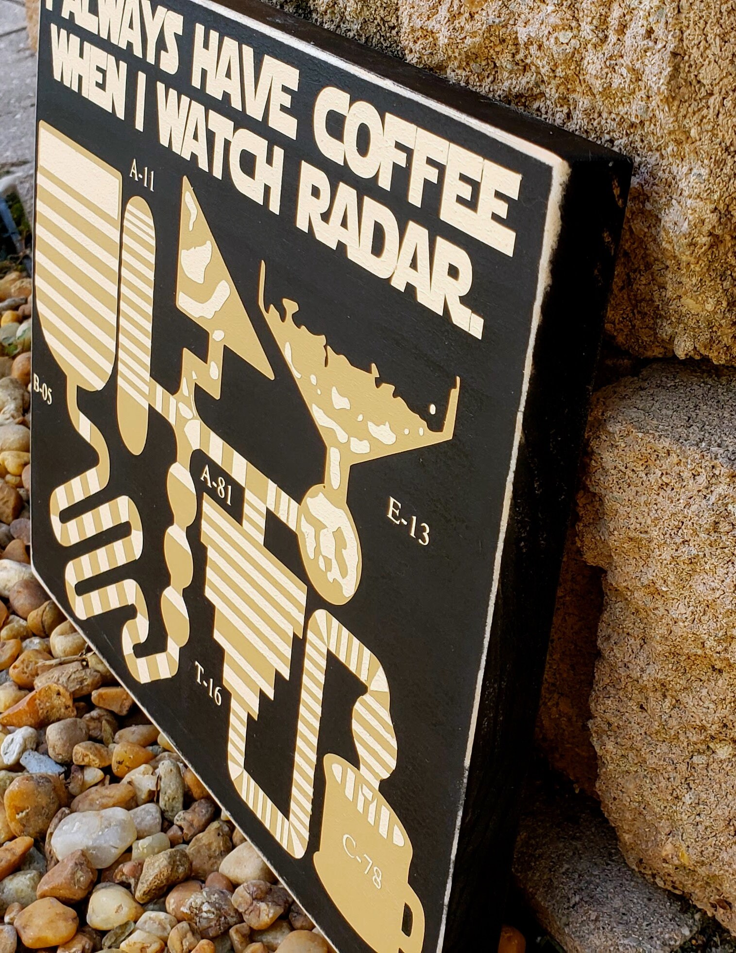 Spaceballs Sign Dark Helmet I always have coffee when I | Etsy