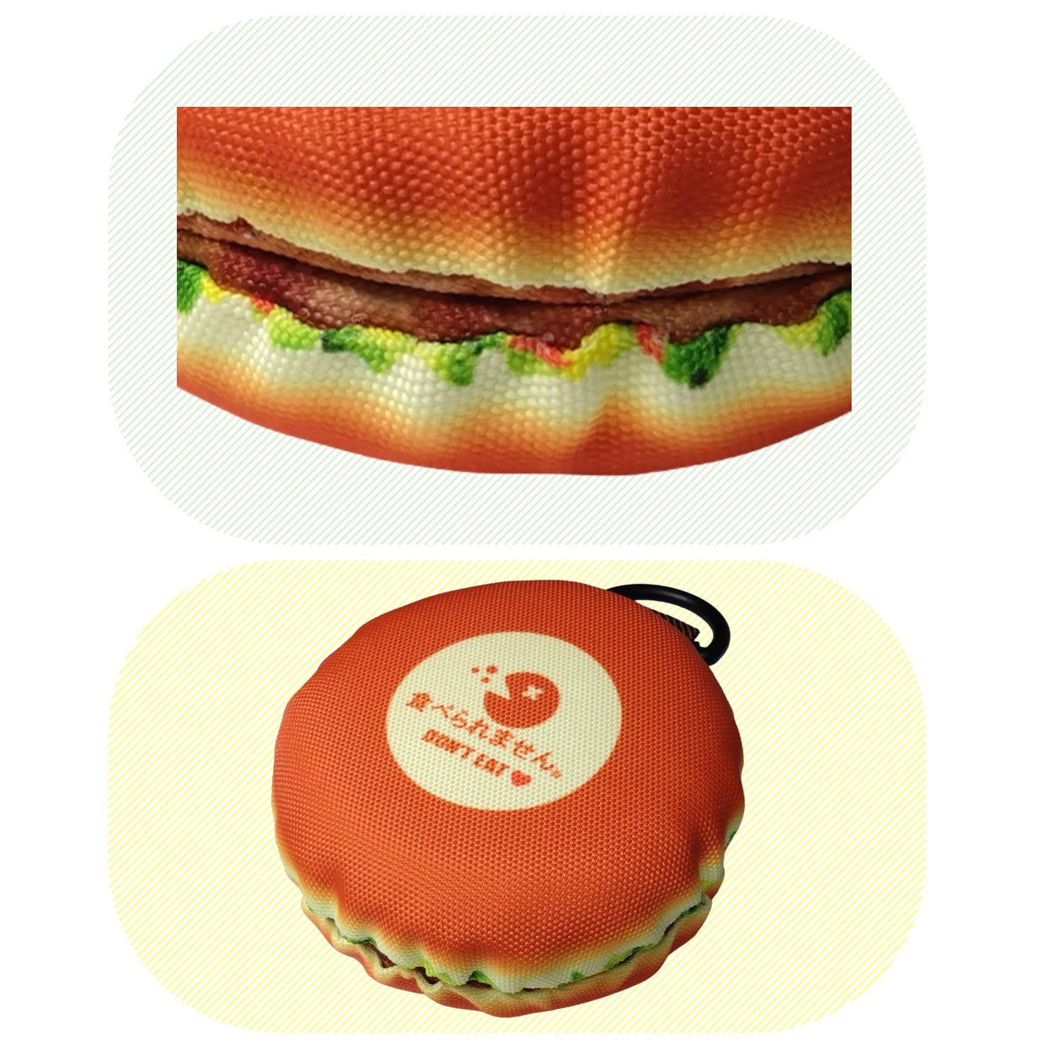 Karakuri Burger, Pass Burger, Pass Case, Card Case, Commuter Pass Case ...