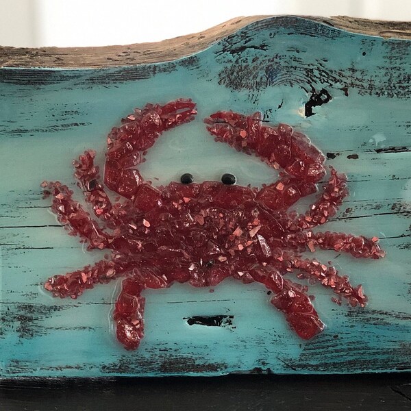 Glass Crab - Etsy
