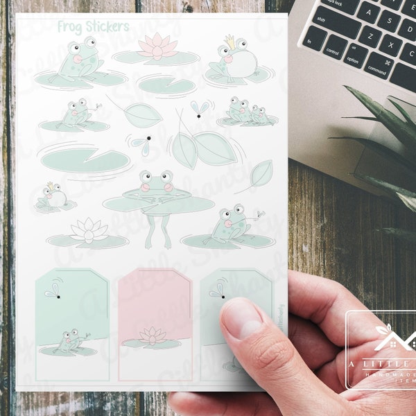 Lily Pad Sticker - Etsy