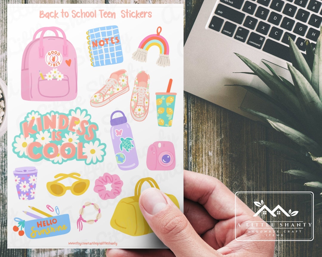 Back to School Teen Sticker Blatt, Kartenherstellung, Scrapbook ...