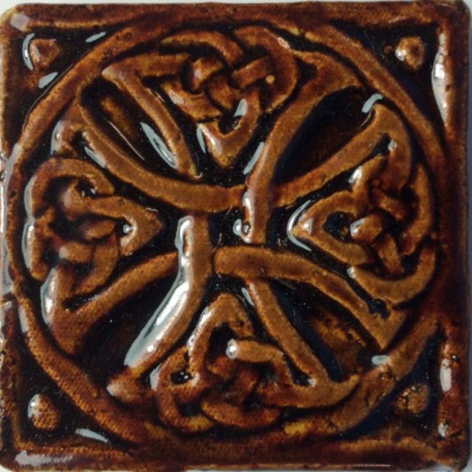 Set 1 of Our Four Wee Tiny Bas Relief Tiles 2 in Four - Etsy