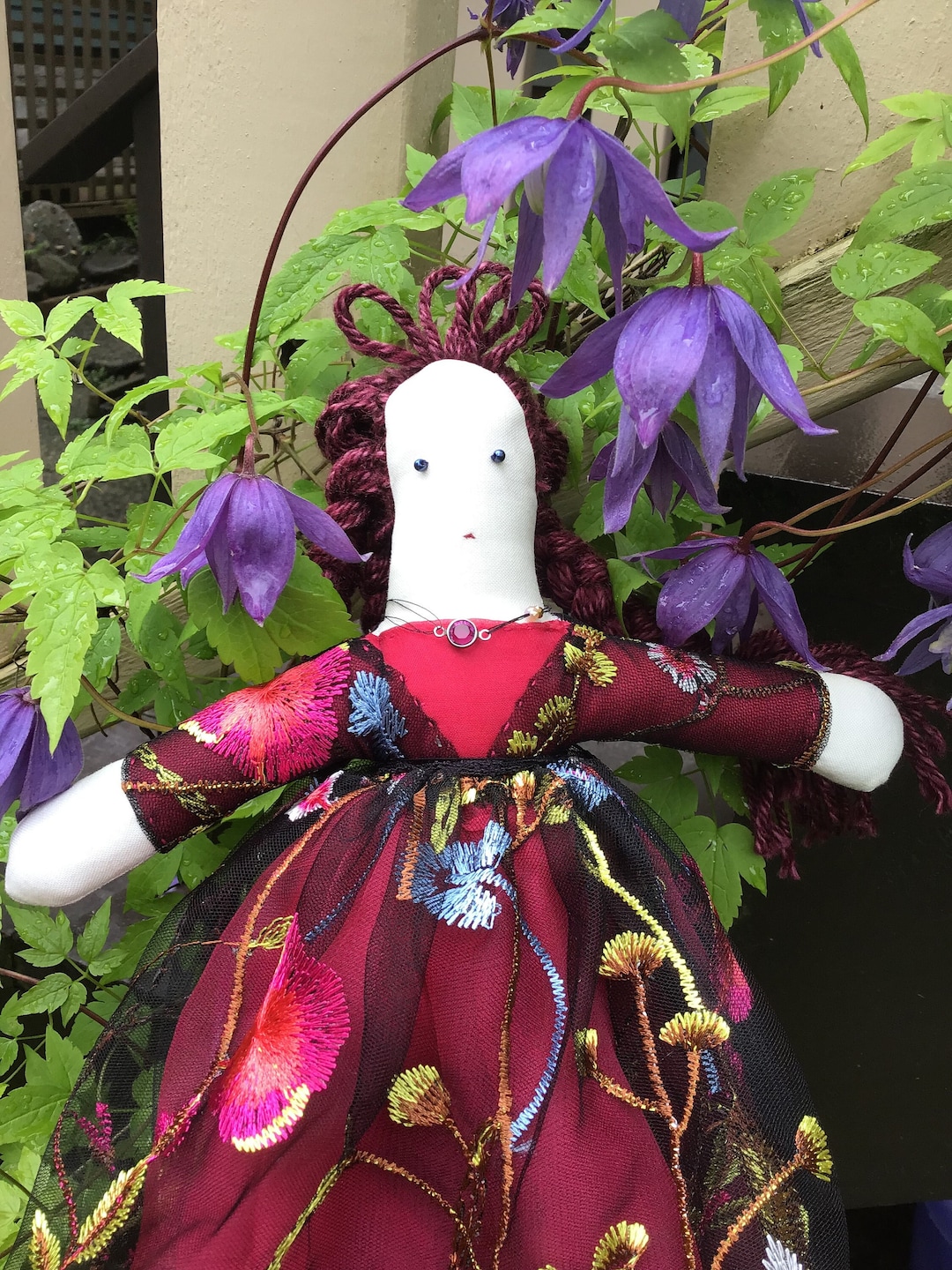 Fleuretta - Victorian Rag Doll - Etsy