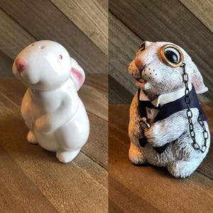 Dandy Rabbit With Monocle, Vest, and Pocket Watch - Alice in Wonderland ...