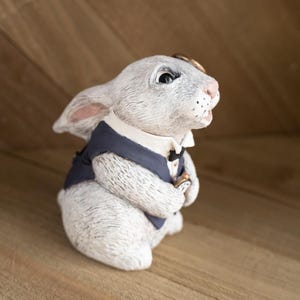 Dandy Rabbit With Monocle, Vest, and Pocket Watch - Alice in Wonderland ...