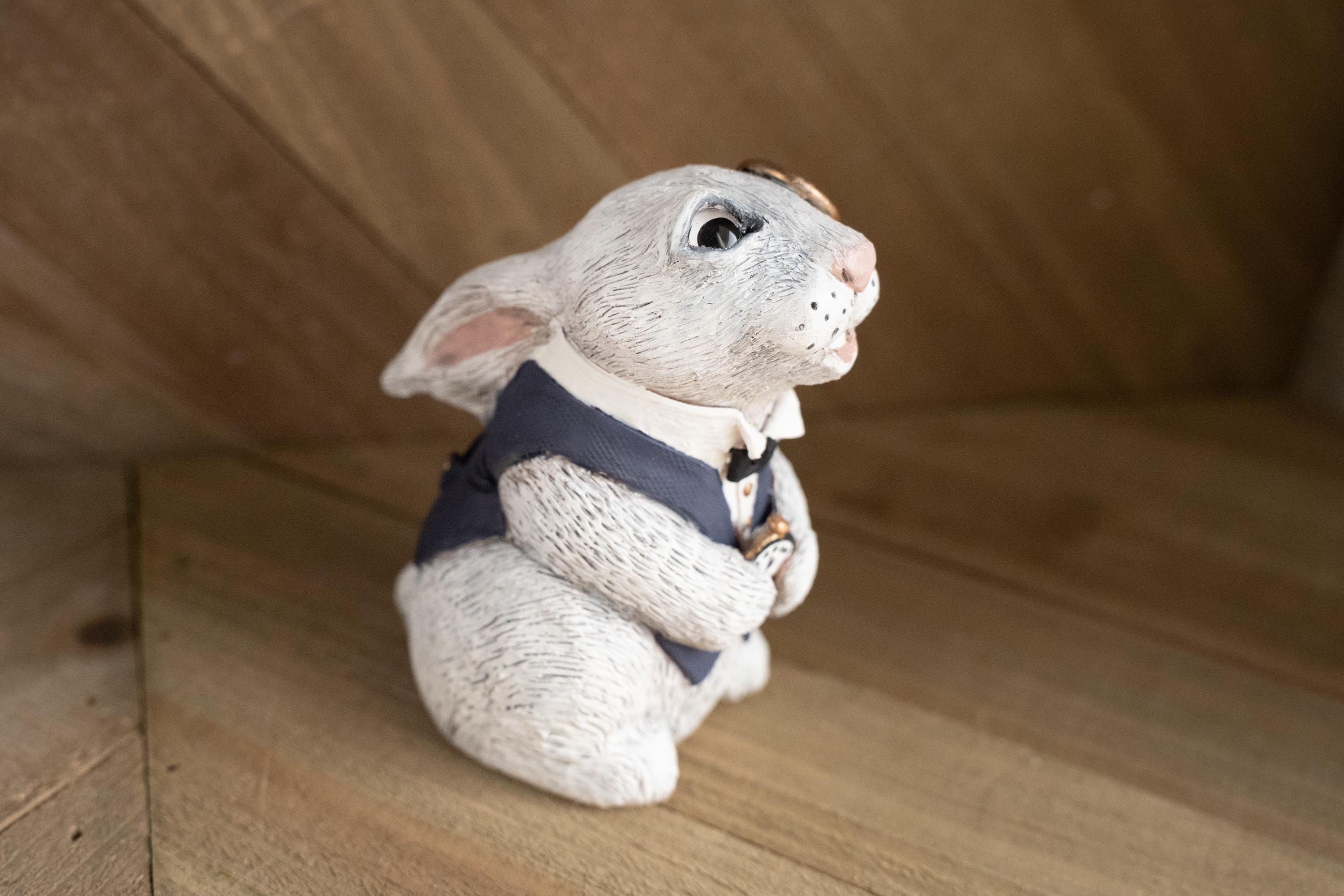 Dandy Rabbit With Monocle, Vest, and Pocket Watch - Alice in Wonderland ...