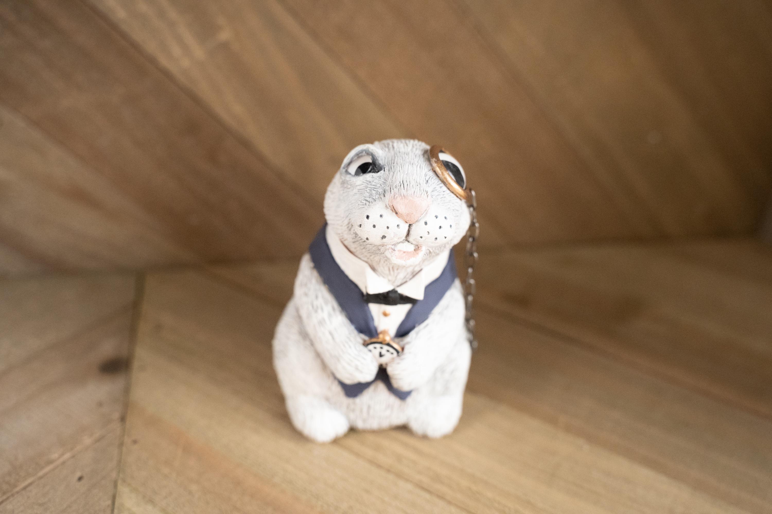 Dandy Rabbit With Monocle, Vest, and Pocket Watch - Alice in Wonderland ...