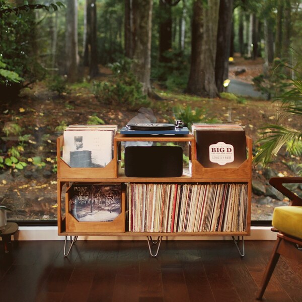 Solid Concrete Storage Cube for Lp Vinyl Record - Etsy Canada