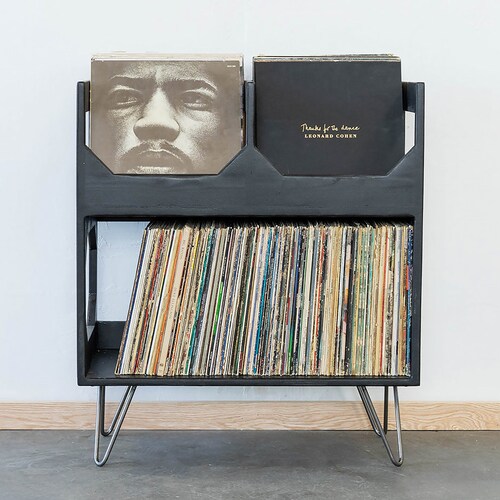 Vinyl Record Storage Stand - Etsy