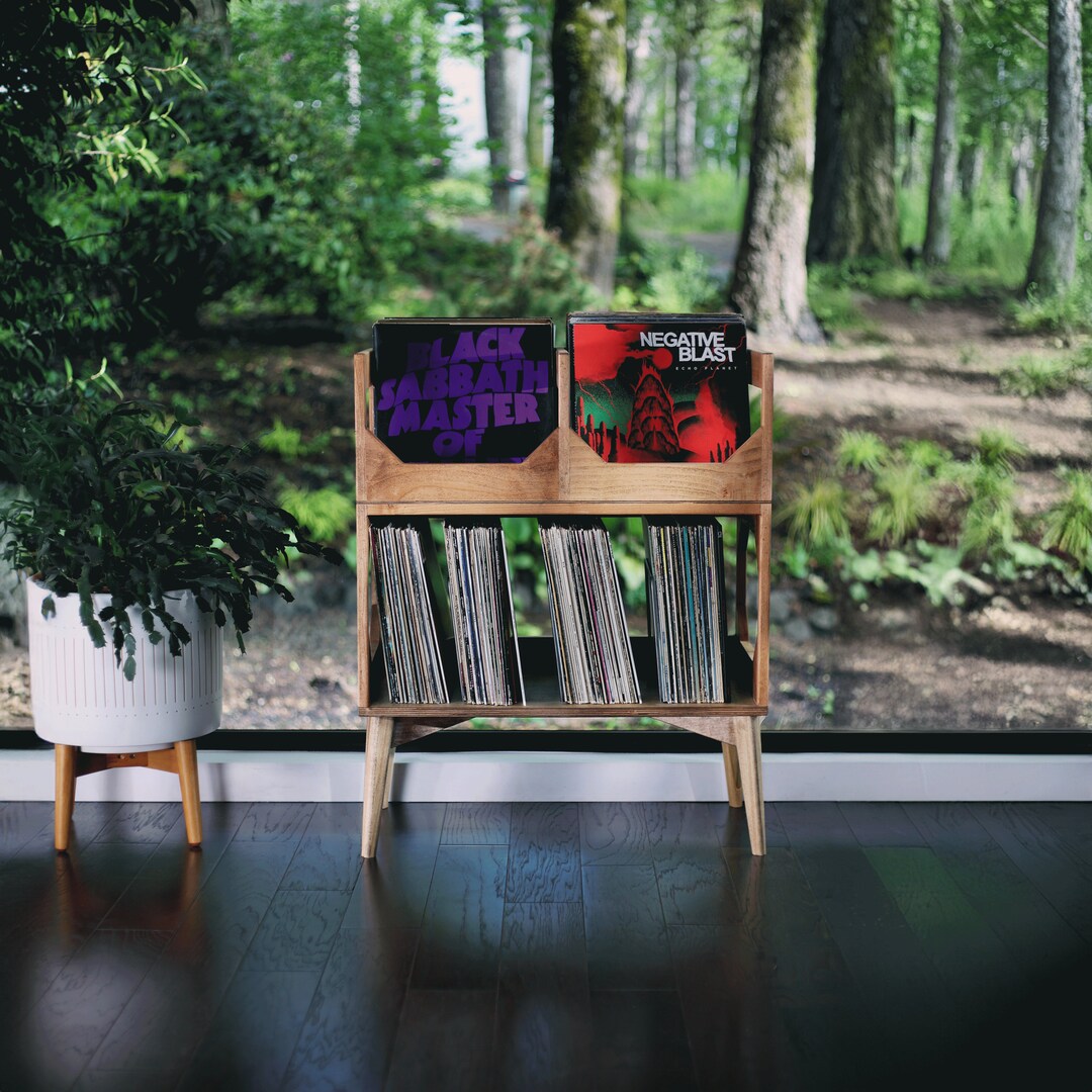 The Deluxe Vinyl Record Storage : Elevate Your Space - Etsy