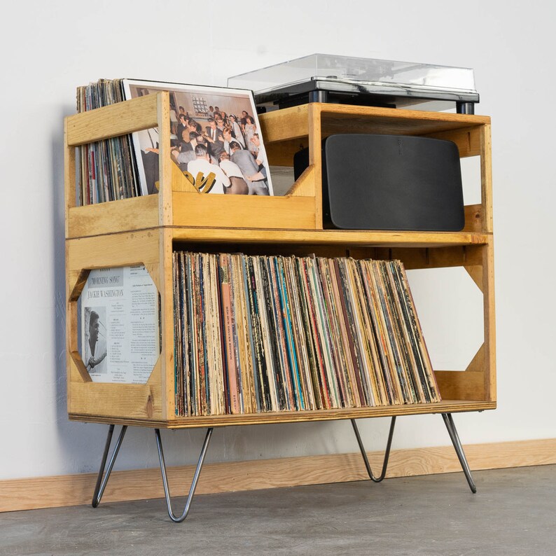 The Turntable Station: Vinyl Record Storage - Etsy