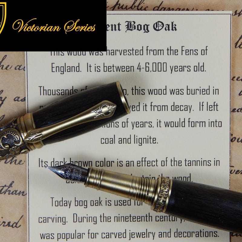 Victorian Fountain Pen - Etsy