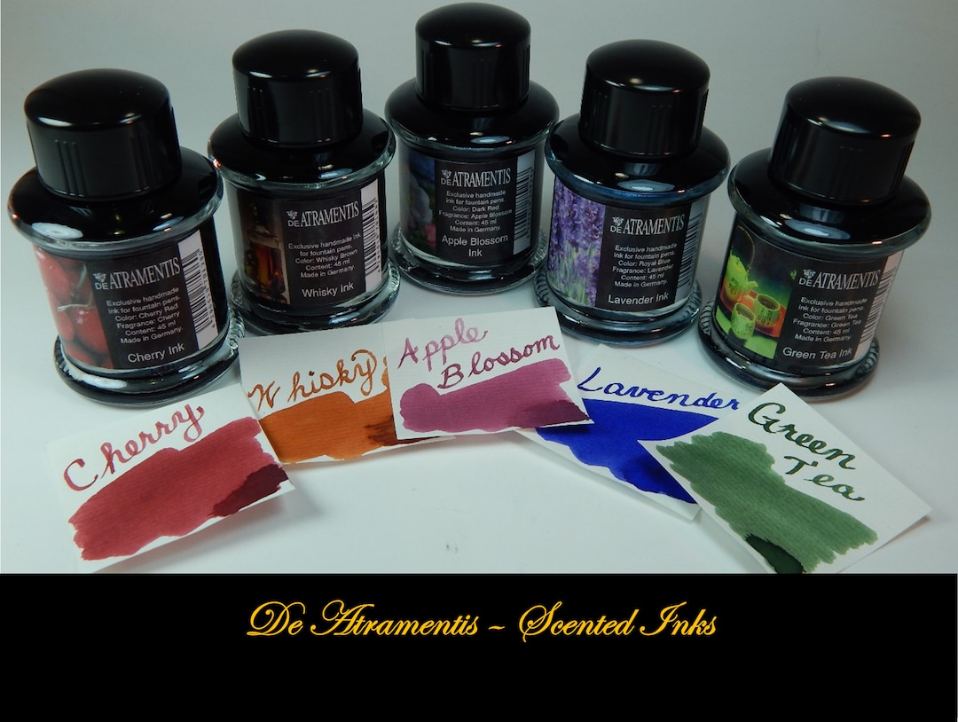 De Atramentis Scented Inks for Fountain Pens Over 10 Colors / Scents - Etsy