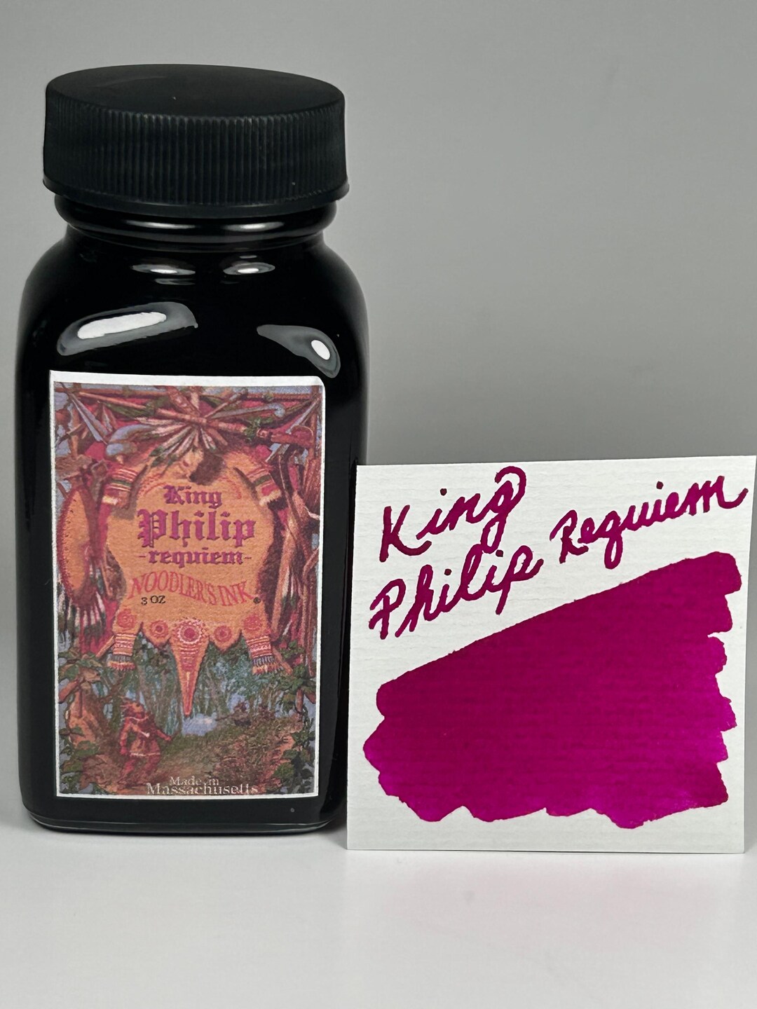 Noodler's Fountain Pen Ink - King Philip Requiem - 3oz - Etsy