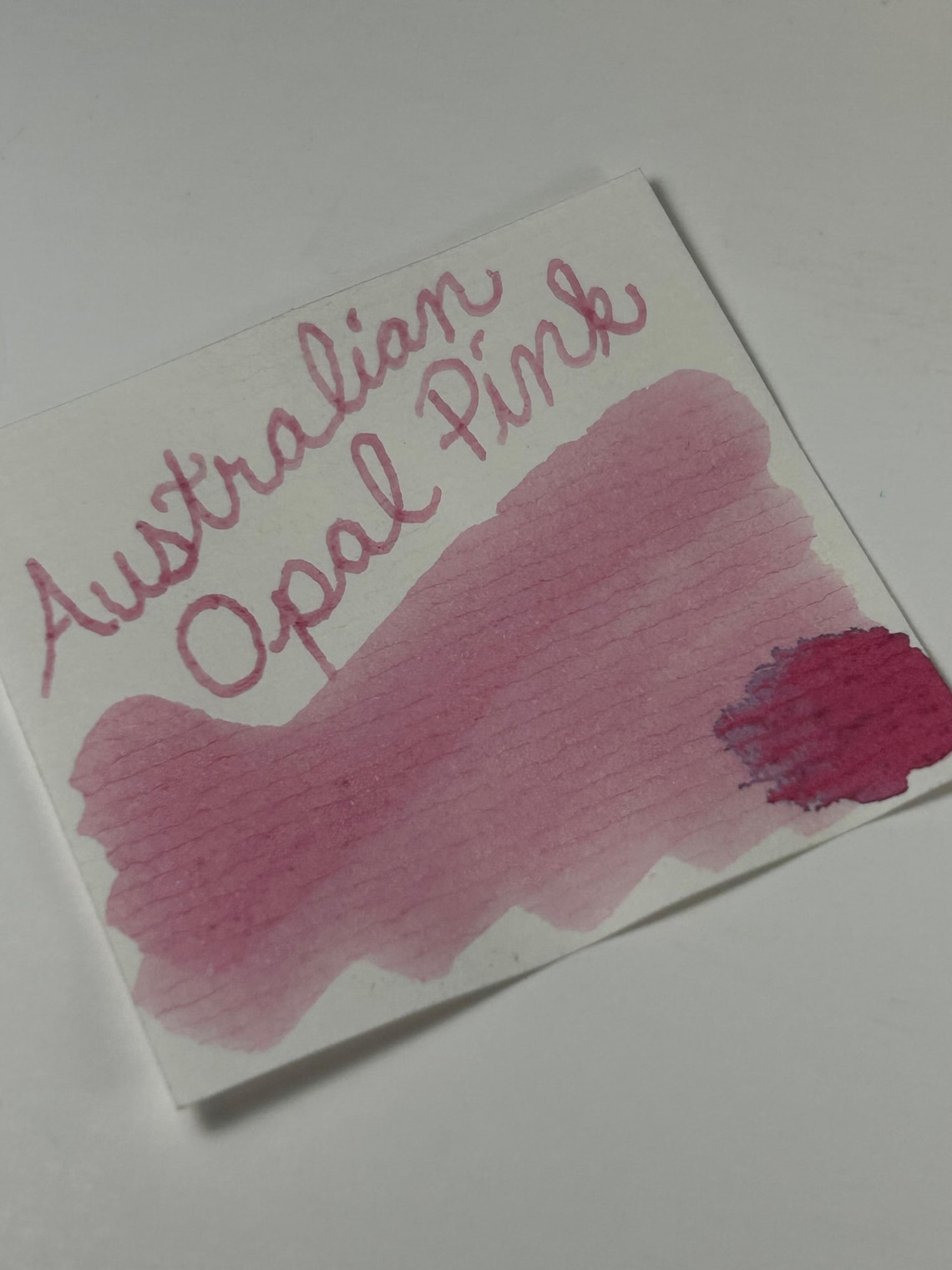 Robert Oster Fountain Pen Ink 50ml - Australian Opal Pink - Standard ...