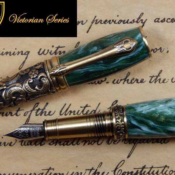 Victorian Fountain Pen - Etsy