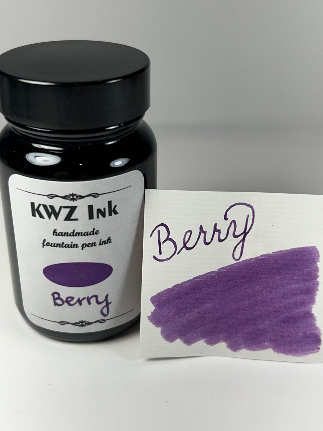 KWZ Fountain Pen Ink 60ml - Berry - Standard Ink - Etsy