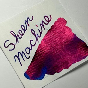 KWZ Fountain Pen Ink 60ml - Sheen Machine - Sheen Ink - Etsy