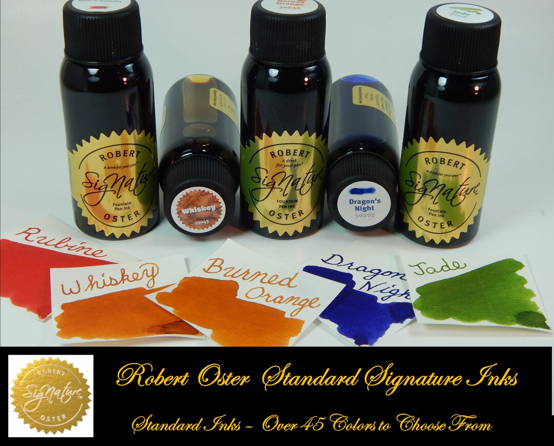 Robert Oster Signature Fountain Pen Inks 50ml - Etsy