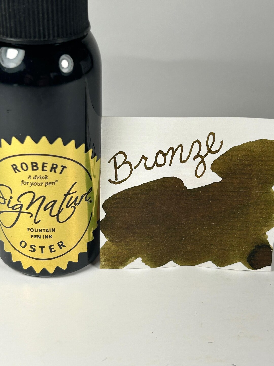 Robert Oster Fountain Pen Ink 50ml - Bronze - Standard Ink - Etsy