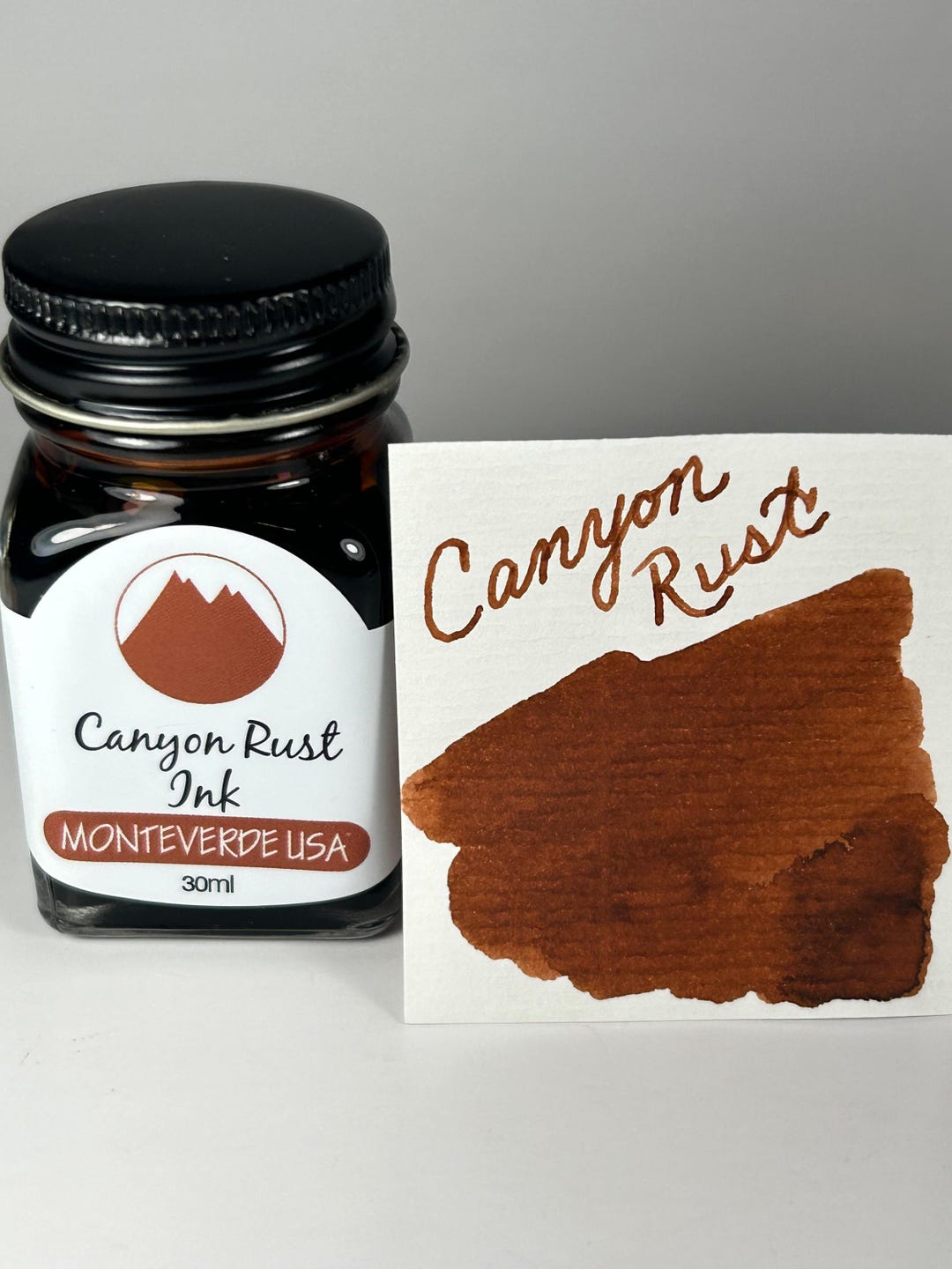 Monteverde Fountain Pen Ink 30ml - Canyon Rust - Standard Ink - Etsy