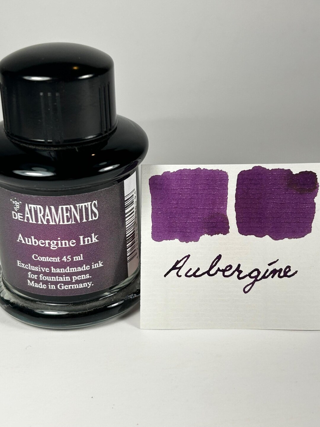 De Atramentis Fountain Pen Ink 45ml - Aubergine - Standard Ink - Etsy
