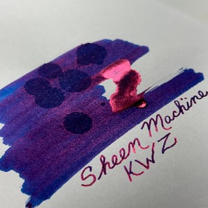 KWZ Fountain Pen Ink 60ml - Sheen Machine - Sheen Ink - Etsy