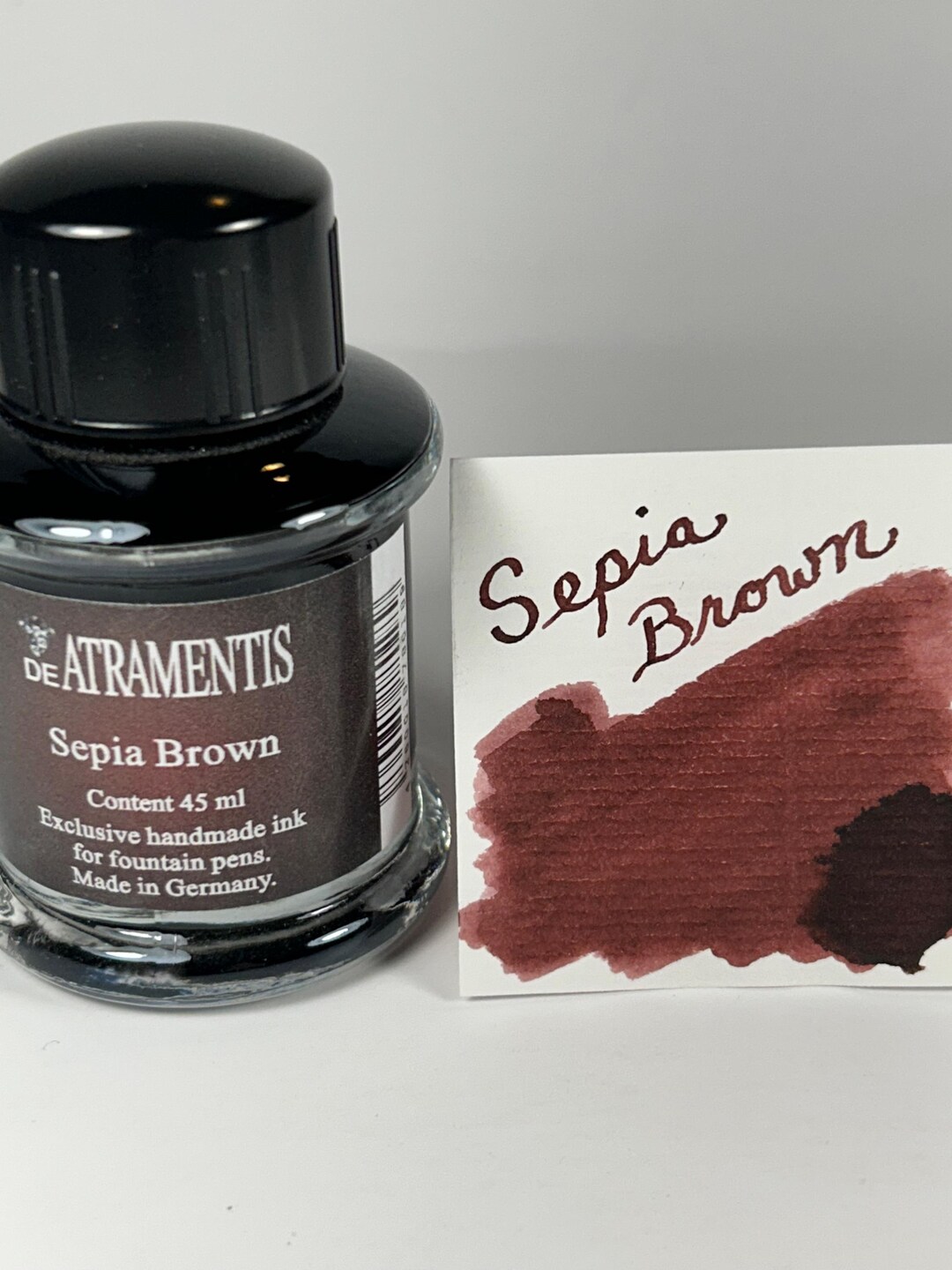 De Atramentis Fountain Pen Ink 45ml - Sepia Brown- Standard Ink - Etsy