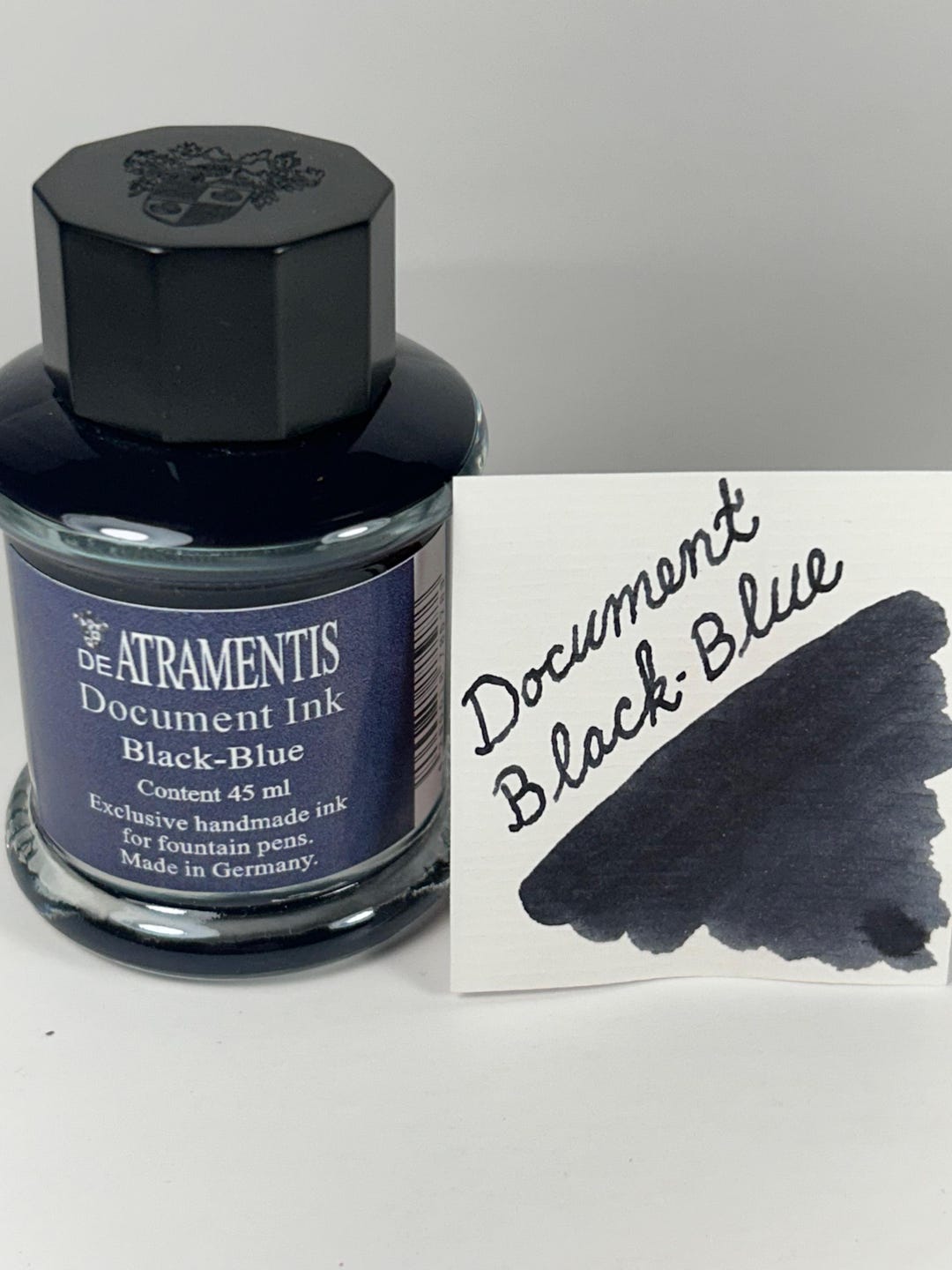 De Atramentis Fountain Pen Ink 45ml - Black-blue - Permanent/document ...