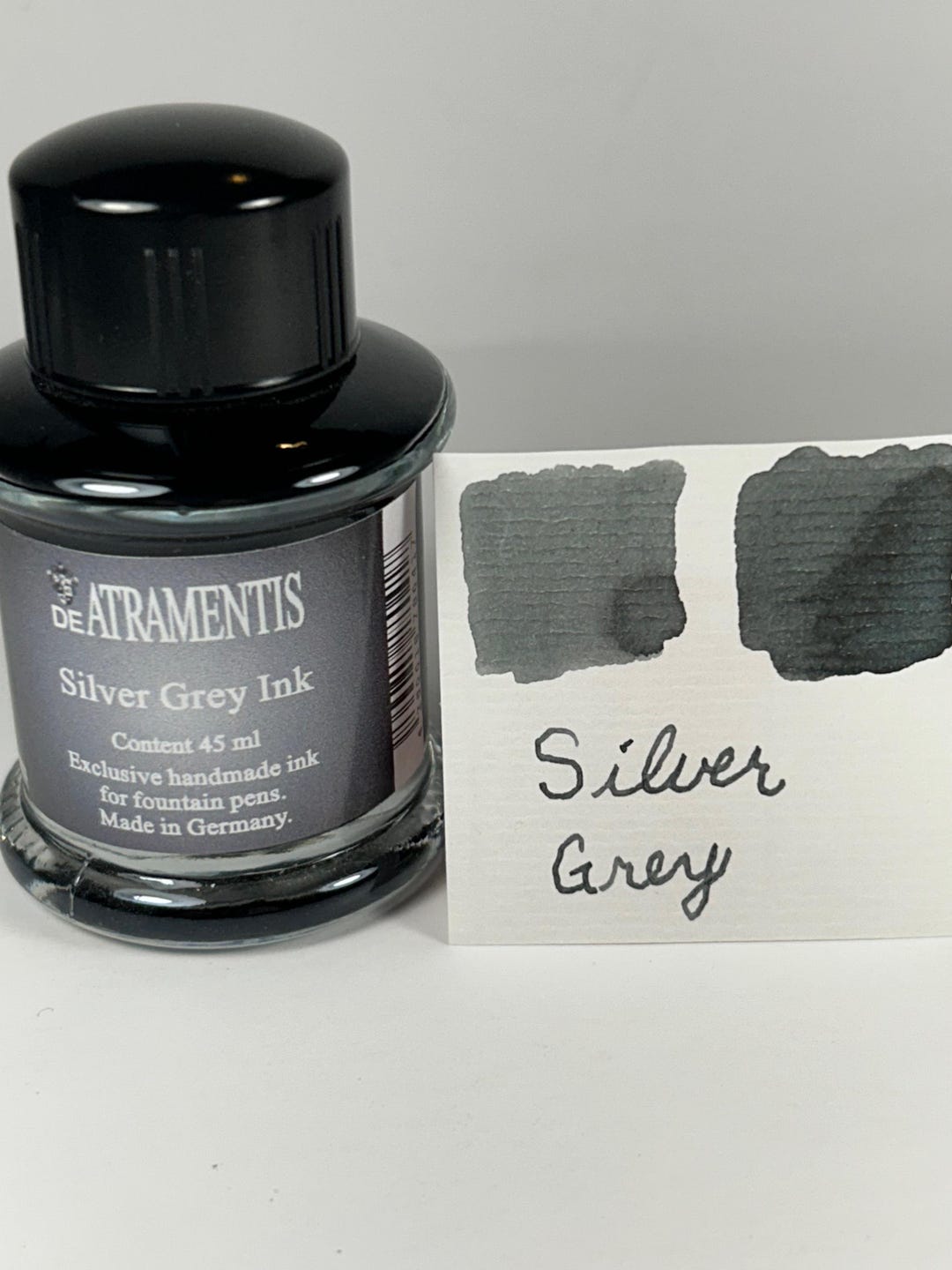 De Atramentis Fountain Pen Ink 45ml - Silver Gray - Standard Ink - Etsy