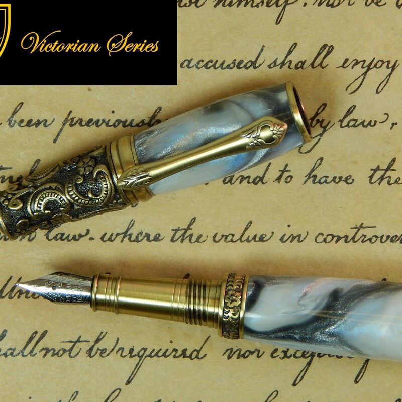 Victorian Fountain Pen - Etsy