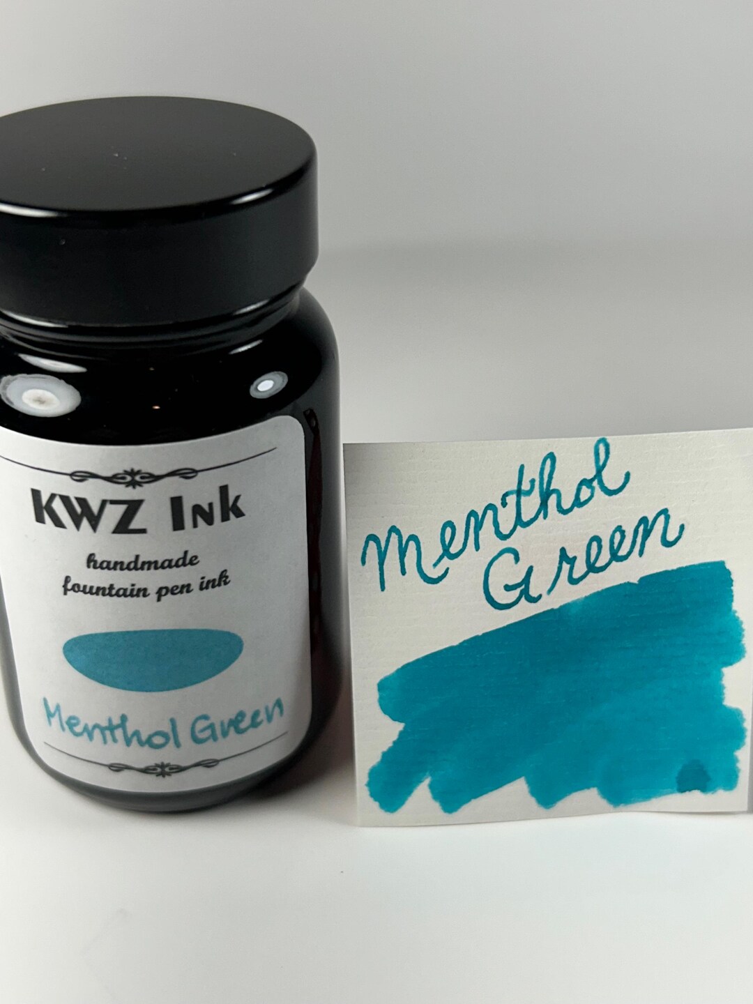 KWZ Fountain Pen Ink 60ml - Menthol Green - Standard Ink - Etsy